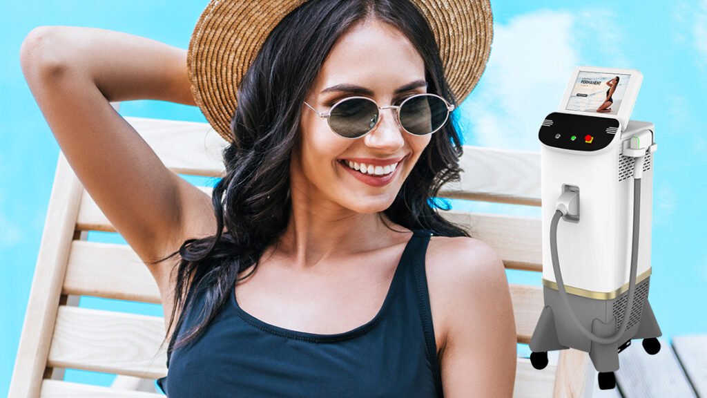 Underarm laser hair removal